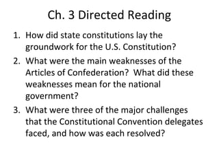 Chapter 3 assignments | PPT