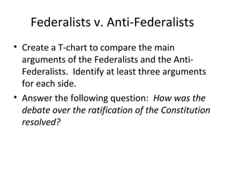 Chapter 3 assignments | PPT