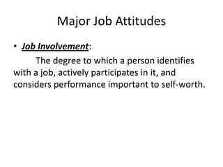 Chapter 3 attitudes & job satisfaction (2) | PPTX