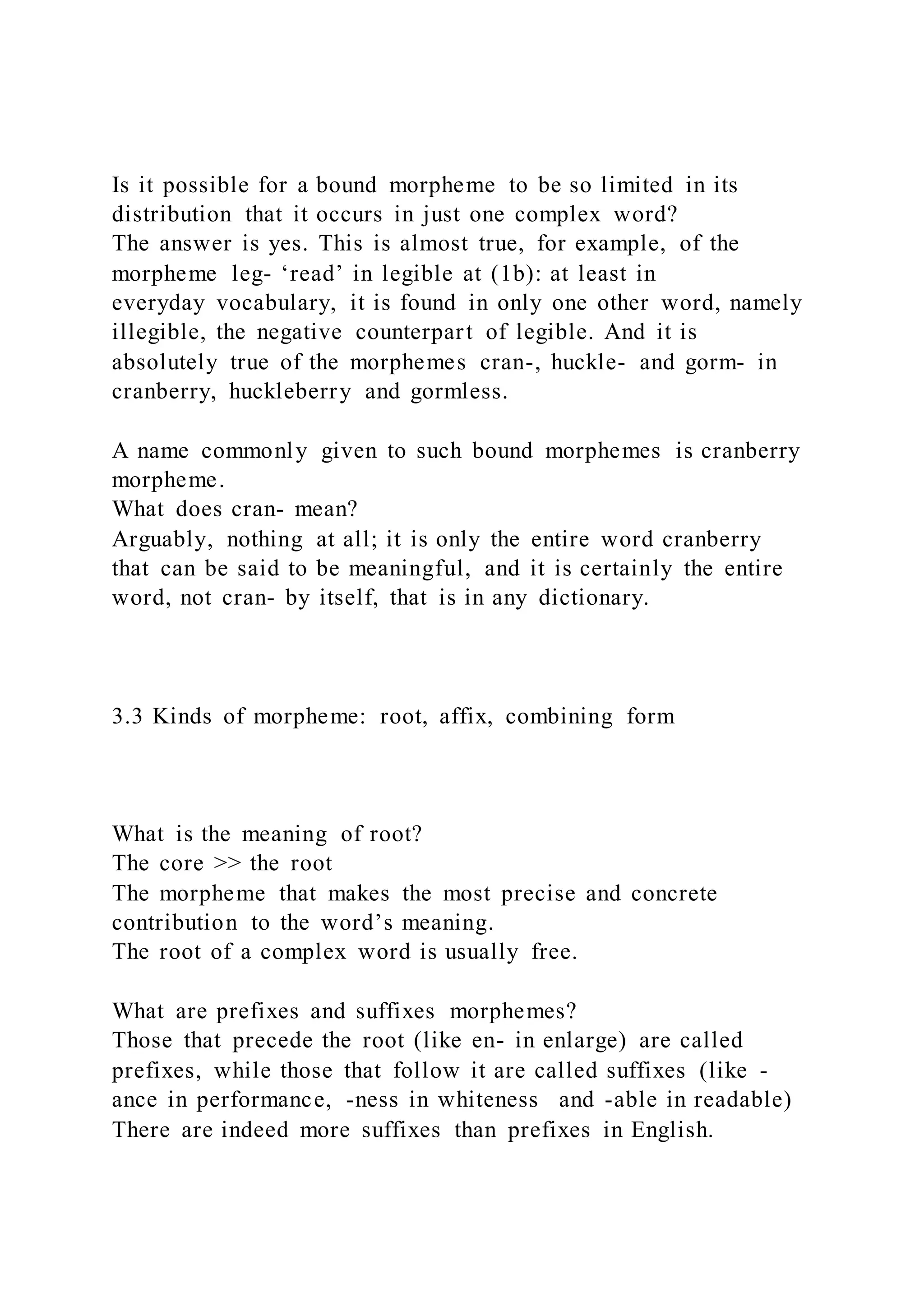 Chapter 3 A word and its parts roots, affixes and their .docx