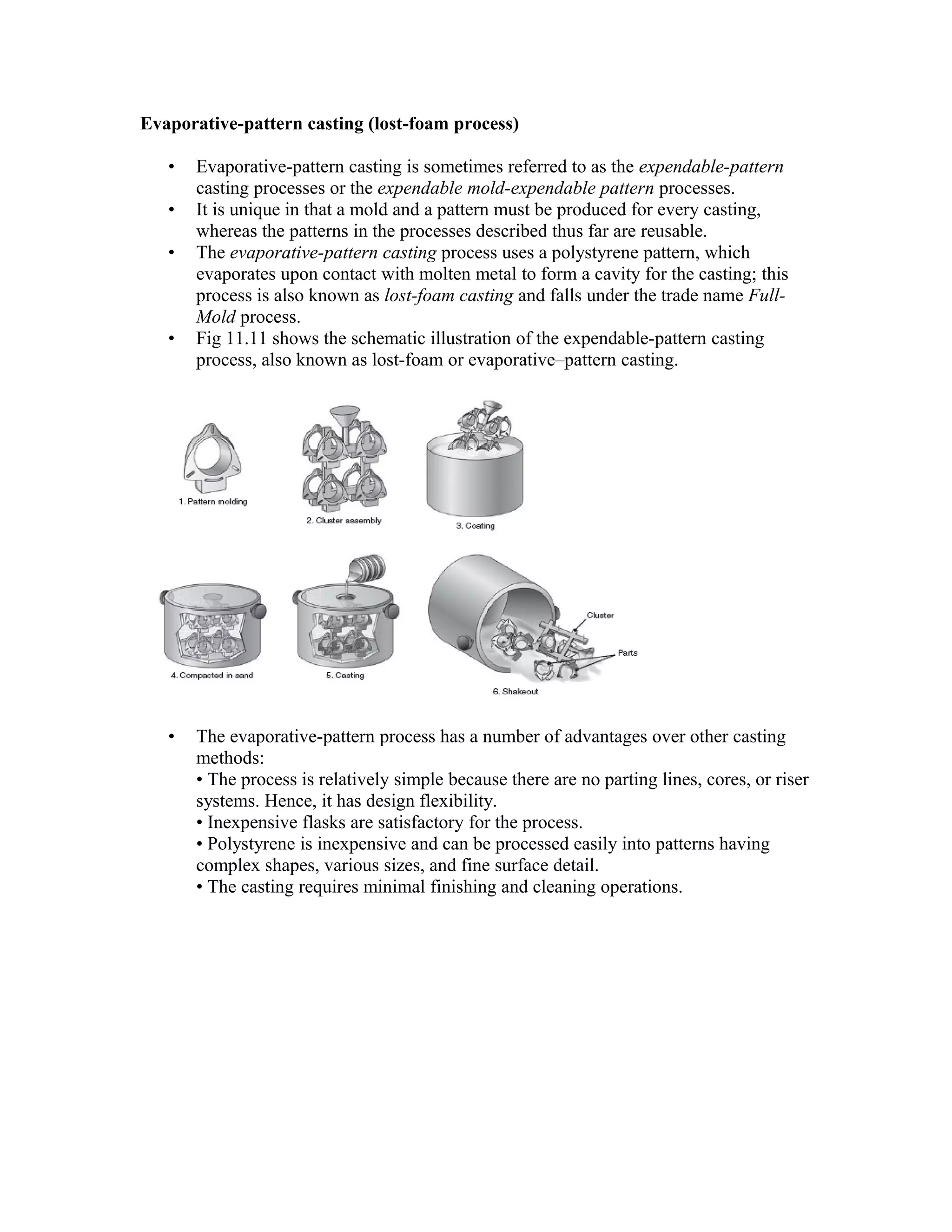 Chapter3b casting processes | PDF