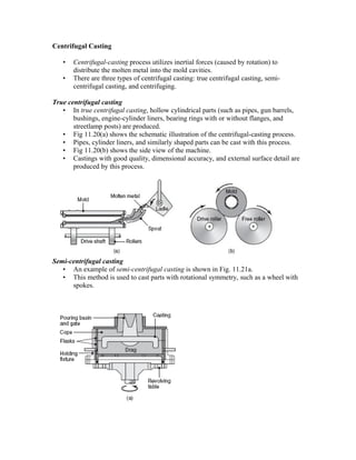 Chapter3b casting processes | DOC