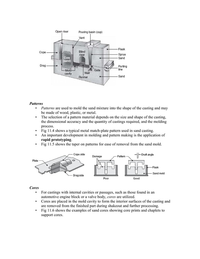 Chapter3b casting processes | PDF