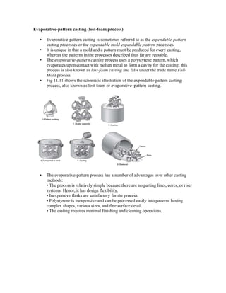 Chapter3b casting processes | DOC