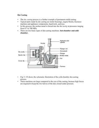 Chapter3b casting processes | DOC