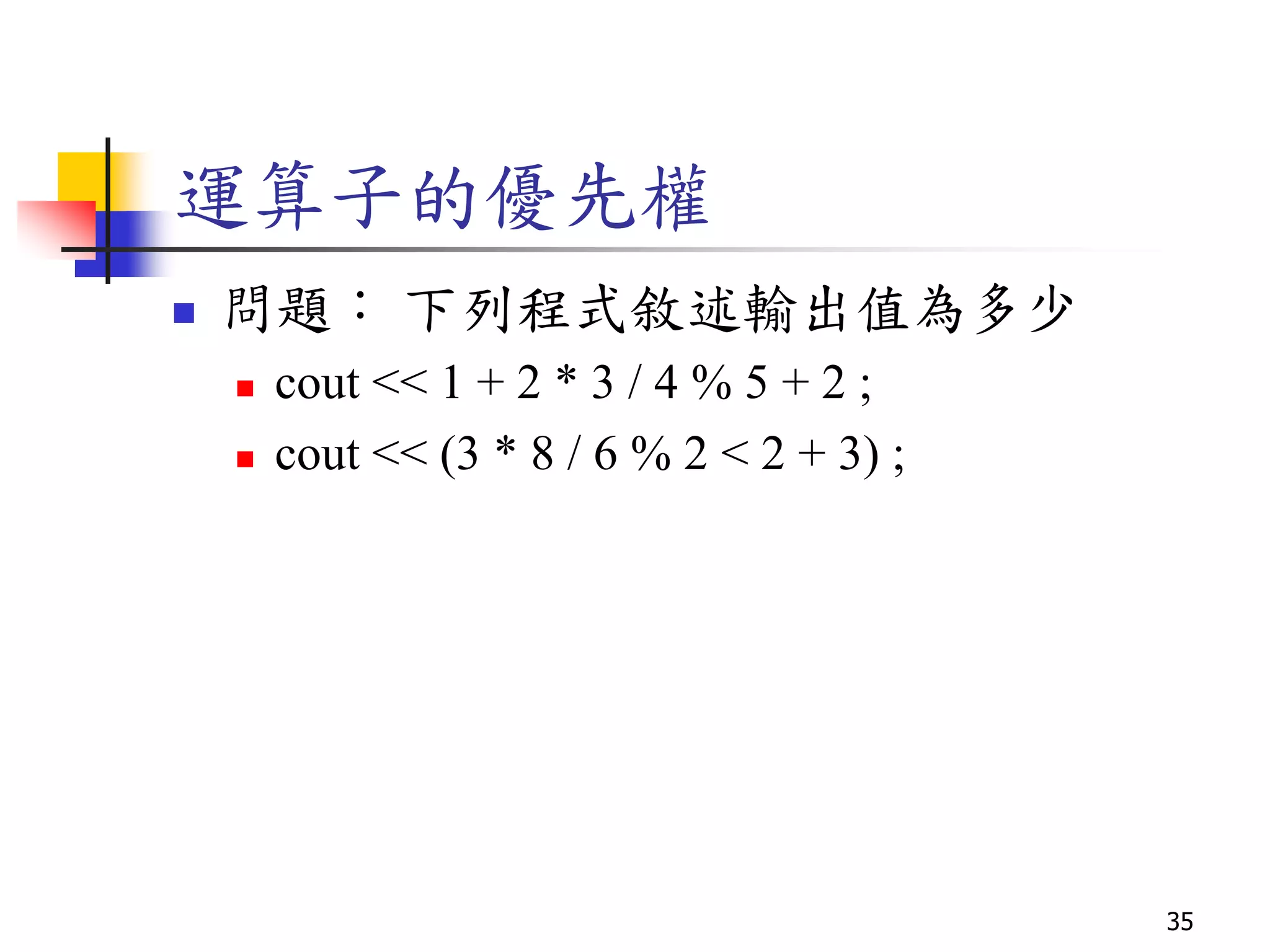 Chapter 3 Basic Syntax And Operator Ppt