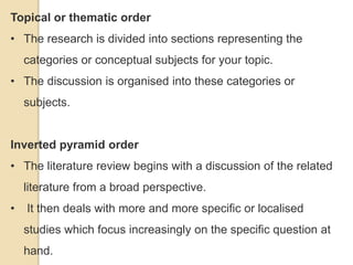 Basis of search and literature structure 2 | PPT