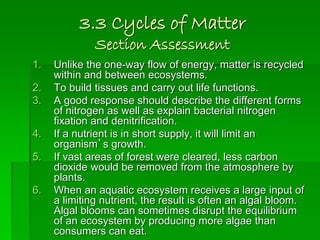 Chapter 3 biosphere and ecology | PPTX