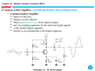 Chapter (3) Bipolar Junction Transistor (BJT) - 2023.pptx