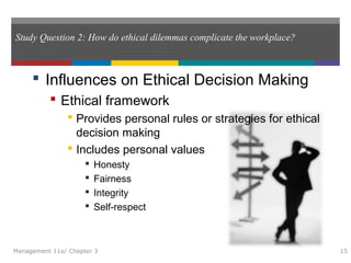 Ethical Behavior and Social Responsibility | PPT