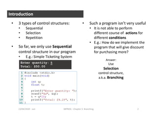 Chapter 3 branching v4 | PPT