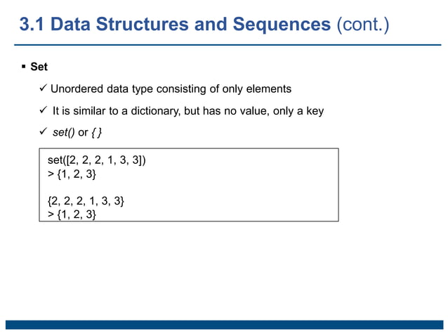 Chapter 3 Built In Data Structures Functions And Files Pptx