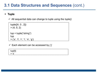 Chapter 3 Built-in Data Structures, Functions, and Files .pptx