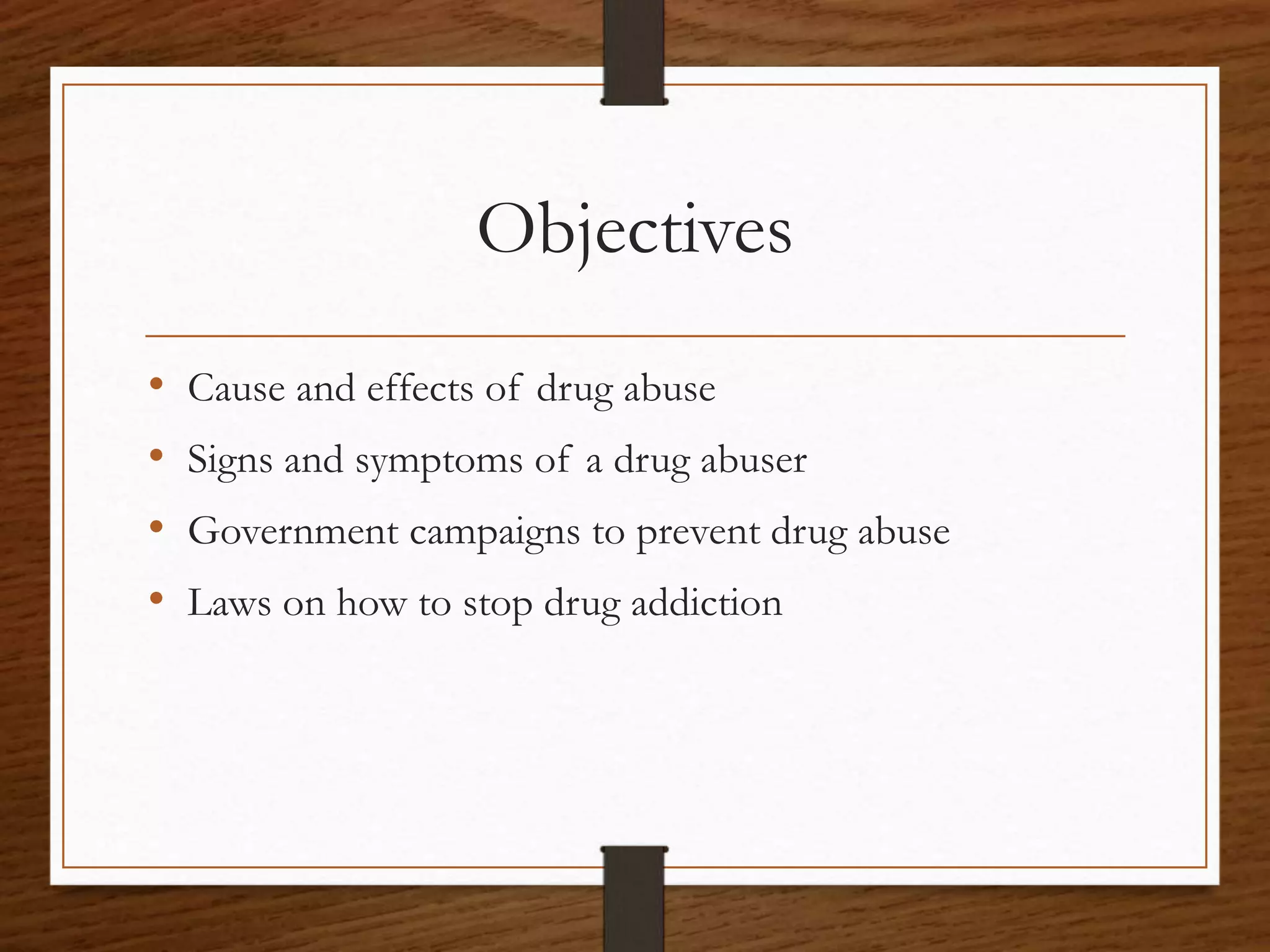 Drug Abuse and its Prevention | PPTX