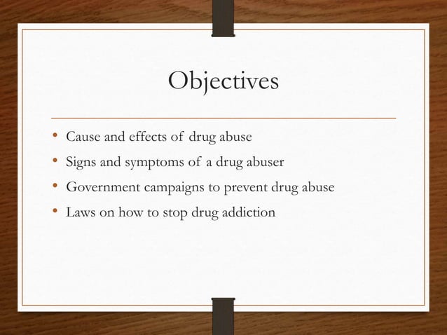 Drug Abuse and its Prevention | PPTX | Illegal Drugs, Tobacco ...