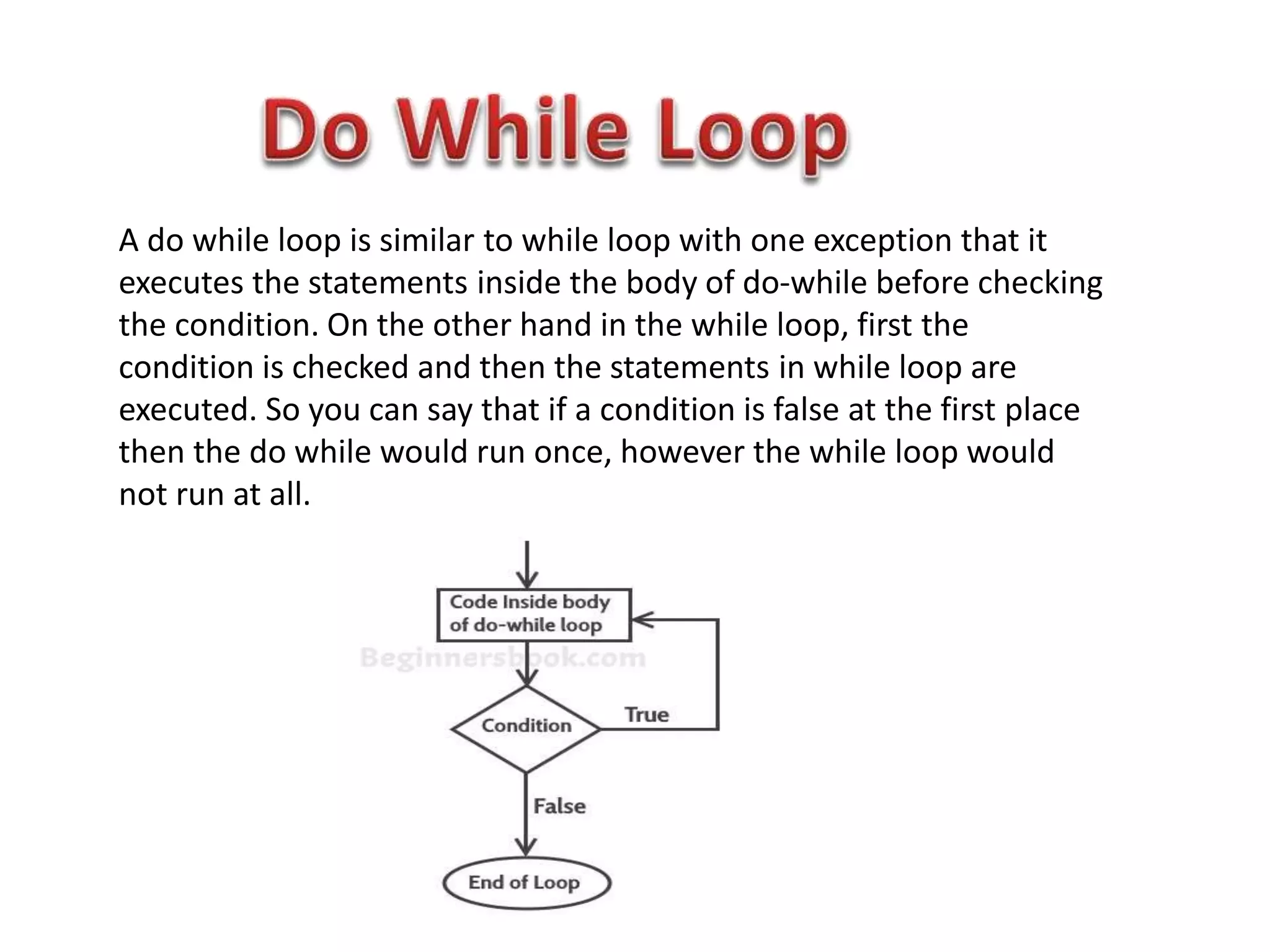 Control Structures In C Pptx Programming Languages Computing