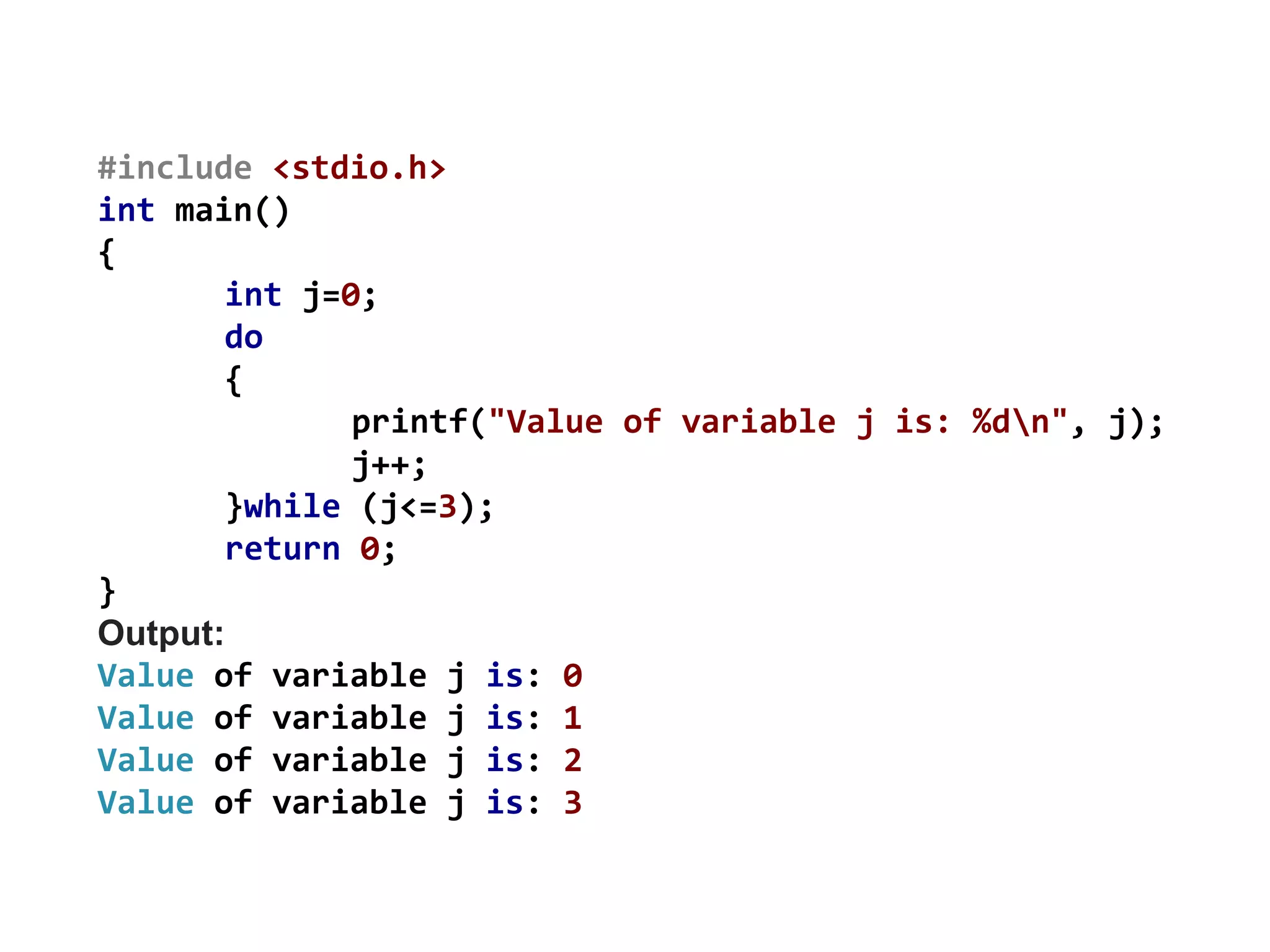 Control Structures In C Pptx Programming Languages Computing