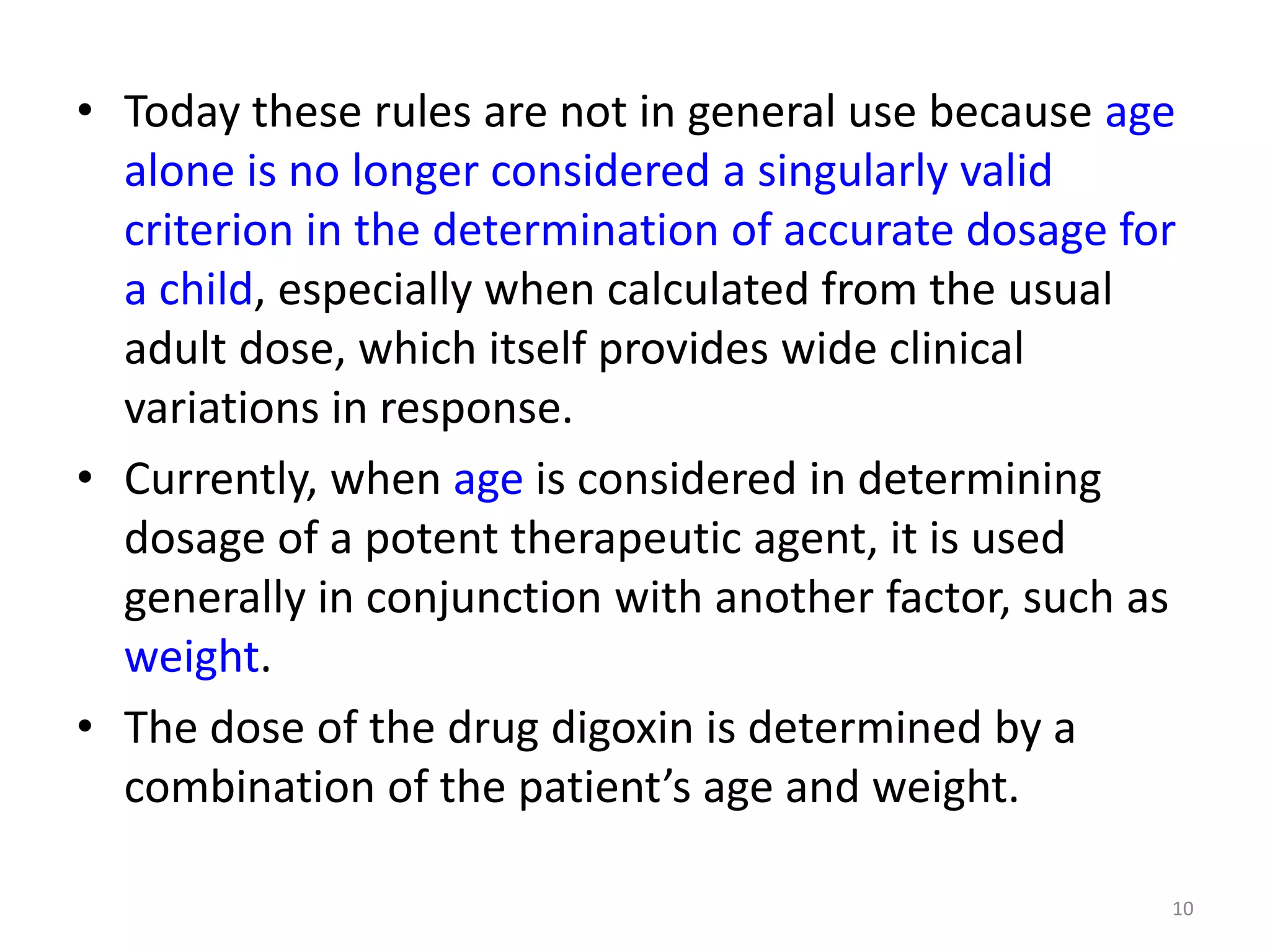 Calculation of Doses | PPTX
