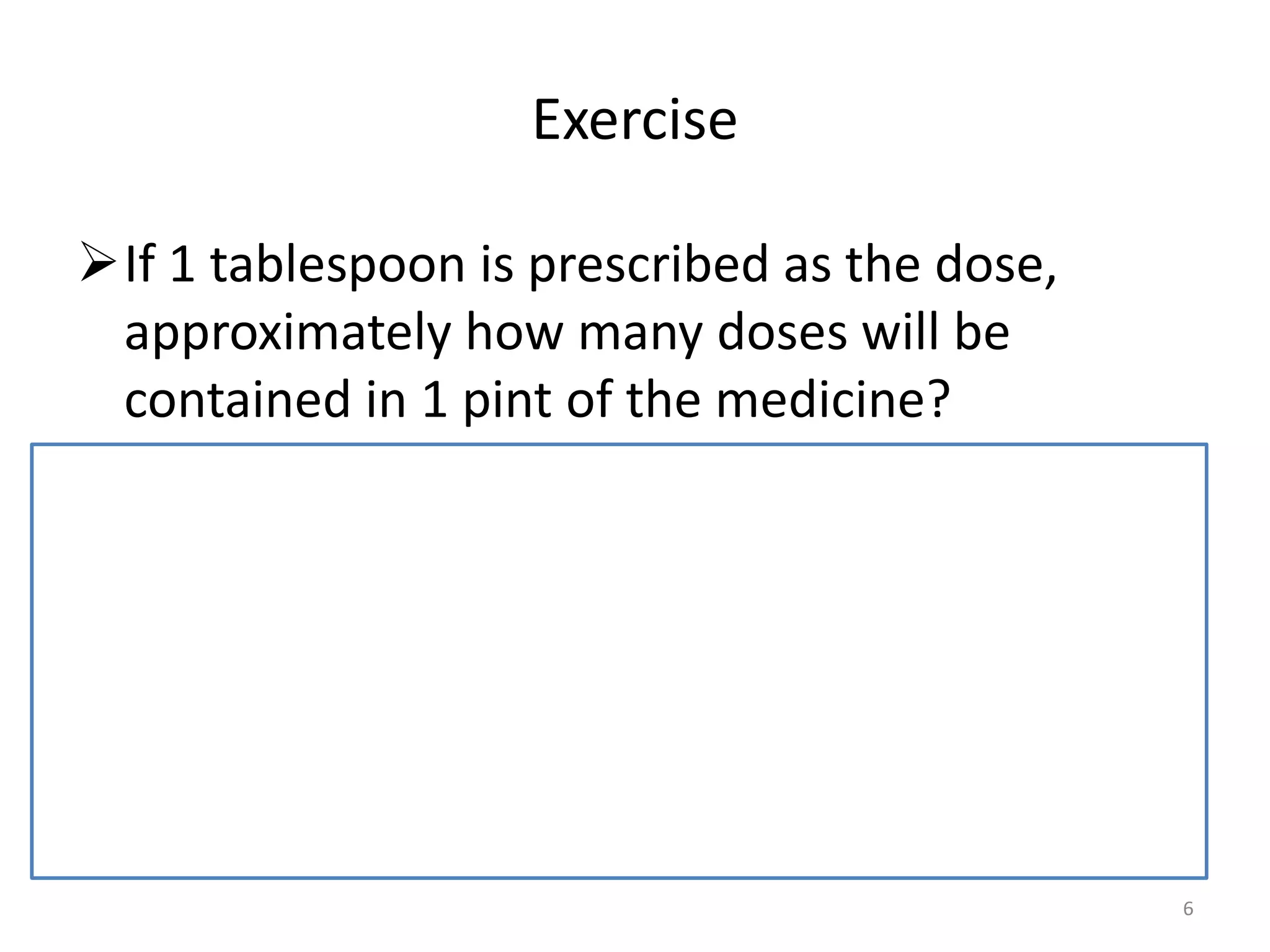 Calculation of Doses | PPTX