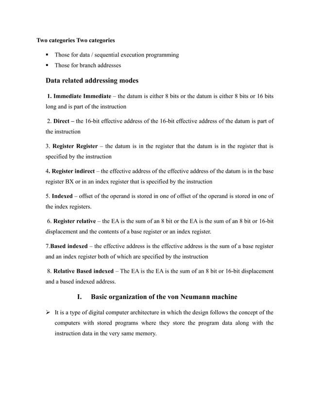Chapter 3 Computer Organization And Artpdf Pdf