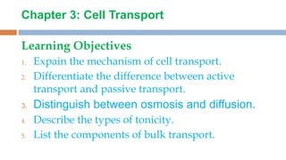 Chapter 3 Cell Transport.pptx