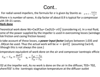 Chapter 3 centrifugal comp | PDF