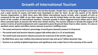 Chapter 3 Changing Spatial Patterns of International Tourism | PDF