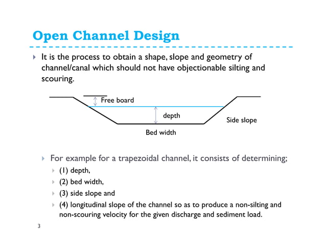 Chapter 3 channel design | PDF | Civil Engineering Industry | Industries