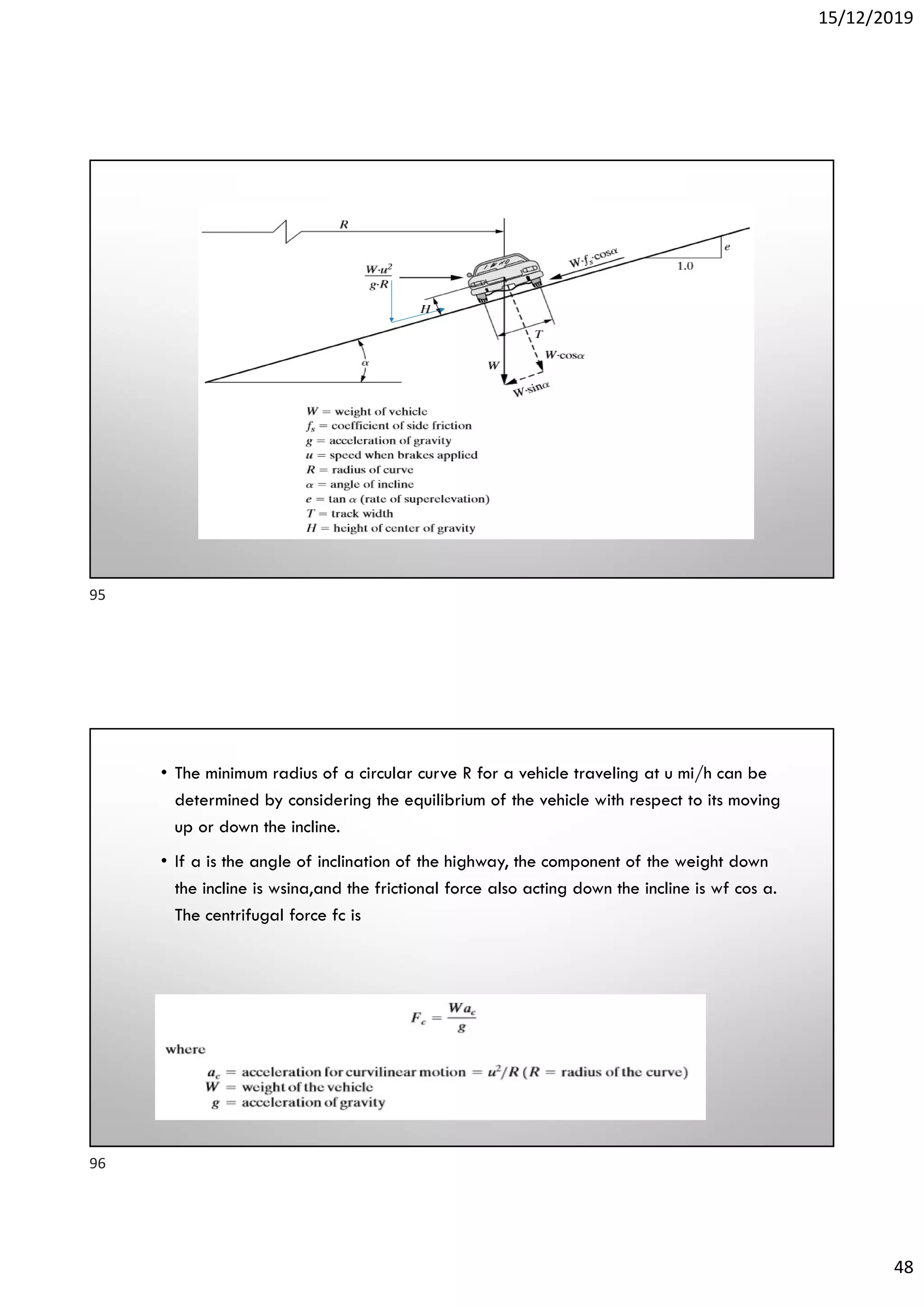 Chapter 3 characteristics of highway components | PDF