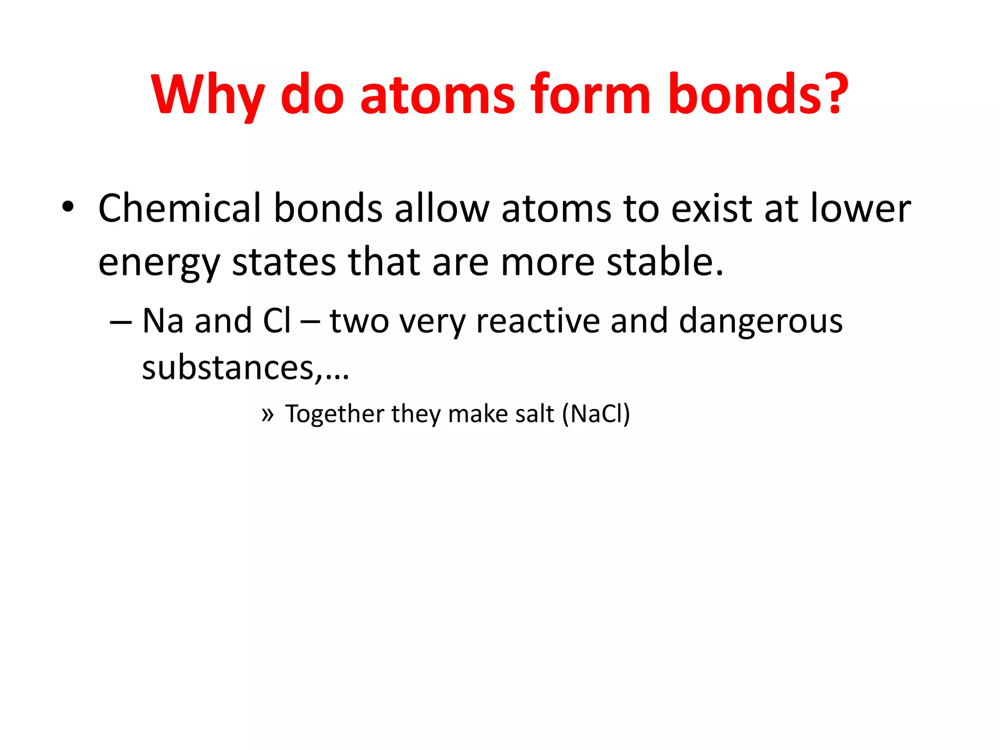 Chapter 3 Chemical Bonding | PPTX