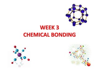 Chapter 3 Chemical Bonding | PPTX