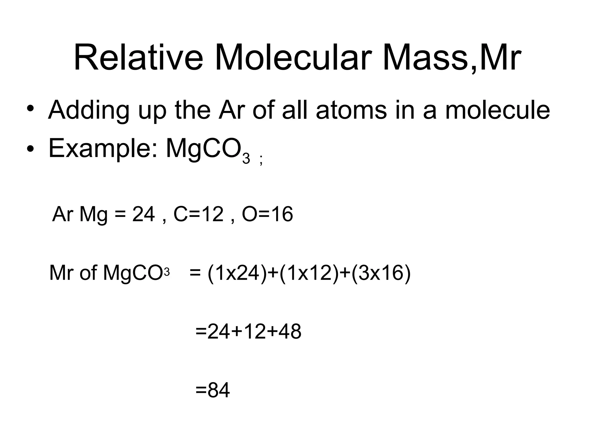Chapter 3 chemical formulae | PPT