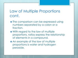 Chapter 3 chemistry | PPTX