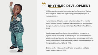 Chapter 3 Child Development in Music Education | PPT