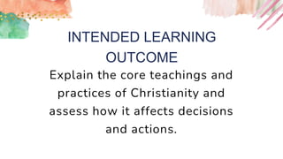 Chapter 3 Christianity.....................pptx