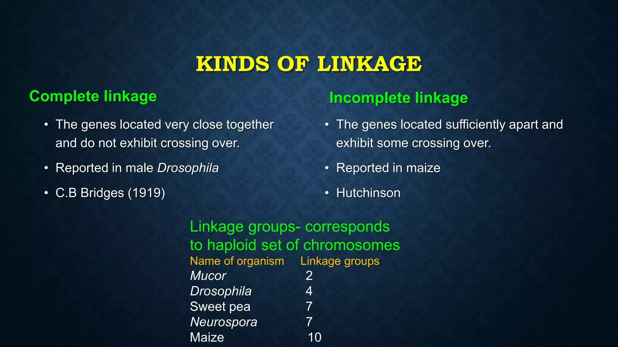 Chapter 3 chromosomal basis of inheritance | PPTX