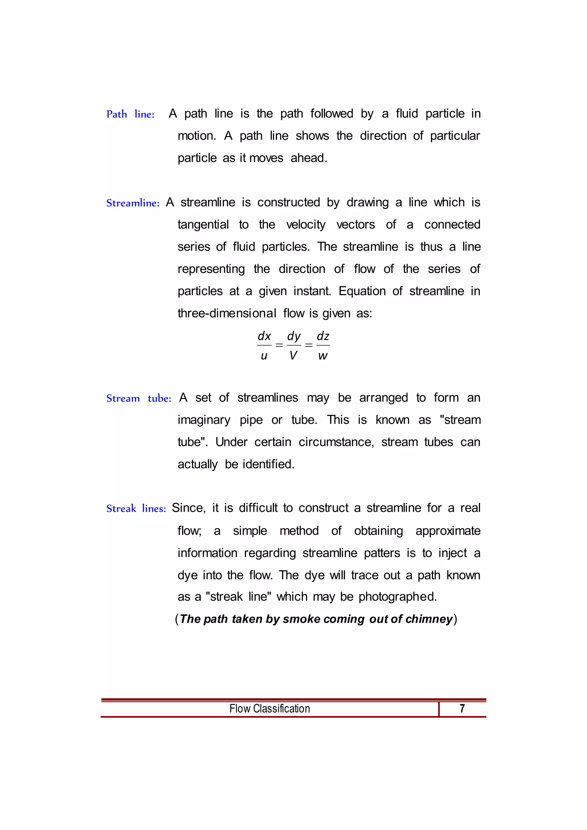 Chapter 3 Classification of Flow .doc