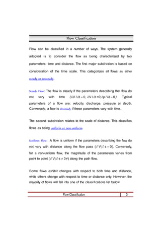 Chapter 3 Classification of Flow .doc