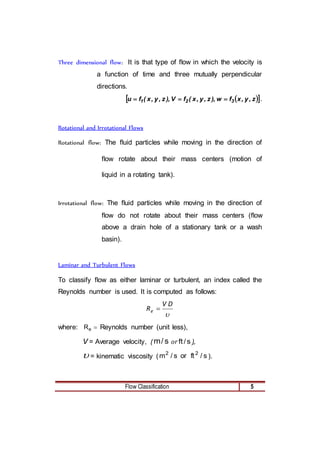 Chapter 3 Classification of Flow .doc