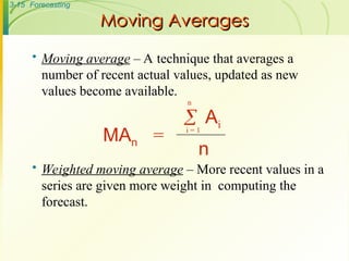 chapter 3 classroom production and operations management | PPT