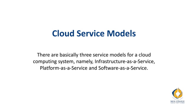 Chapter 3 Cloud Service Models - Cloud computing.pptx