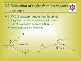 Compass surveying uses a compass to determine directions (bearings) | PPT