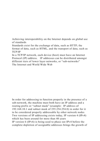 Chapter 3 Computer and Network ArchitecturesRobert Hoyt MDW.docx