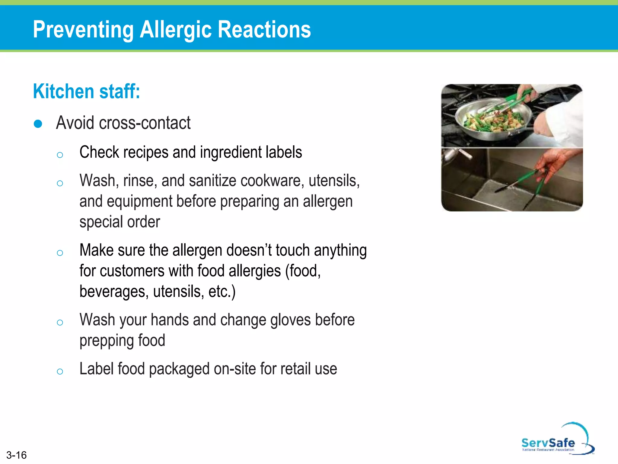 Chapter 3 Contamination Food Allergens and Foodborne Illness | PPTX