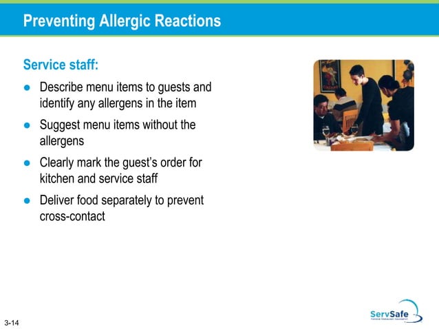 Chapter 3 Contamination Food Allergens and Foodborne Illness | PPTX