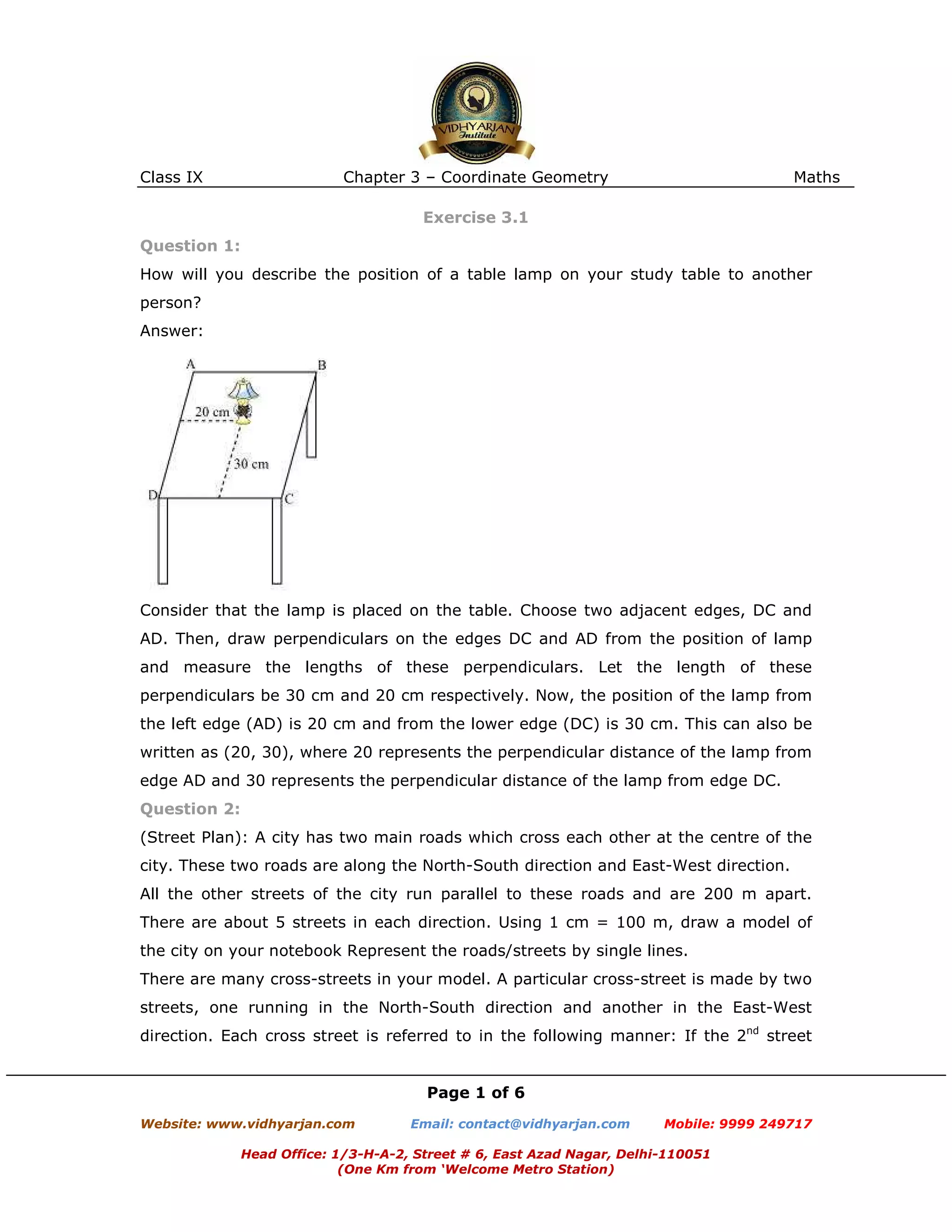 coordinate_geometry | PDF | Geography | Science