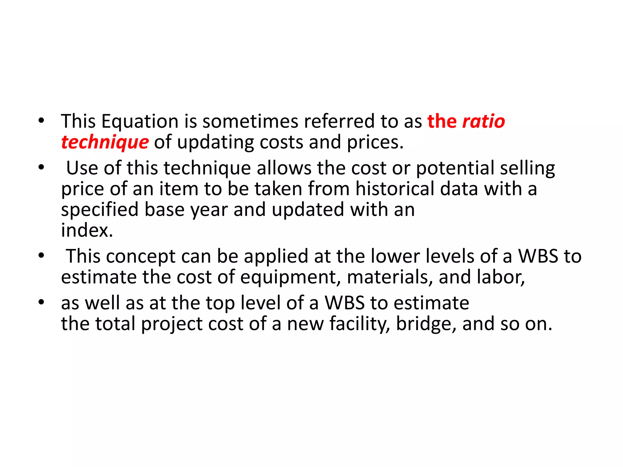 Cost Estimation Techniques Pptx