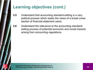 Chapter 3 Craig Deegan The regulation of financial accounting | PDF