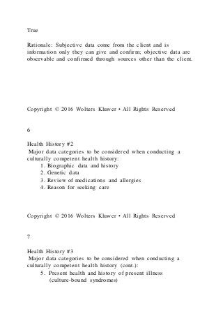 Chapter 3 Cultural Competence in the Health History and Phy | PDF