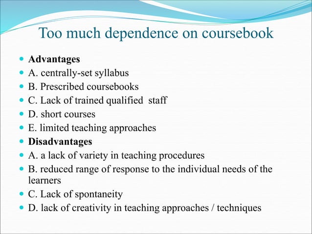 Coursebook Evaluation | PPT